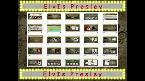 Elvis Presley: 25 slides with text, hyperlinks & primary sources (with ...