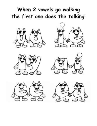 Vowel Teams Phonics Practice Pack | Decodable Text, Worksheets & Spelling