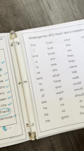 Heart Word Assessment with Decodable Sentences: Grades 1-2 by ...