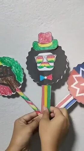 Juneteenth Activities Crafts | Fan Flag | Black History Month | Writing ...