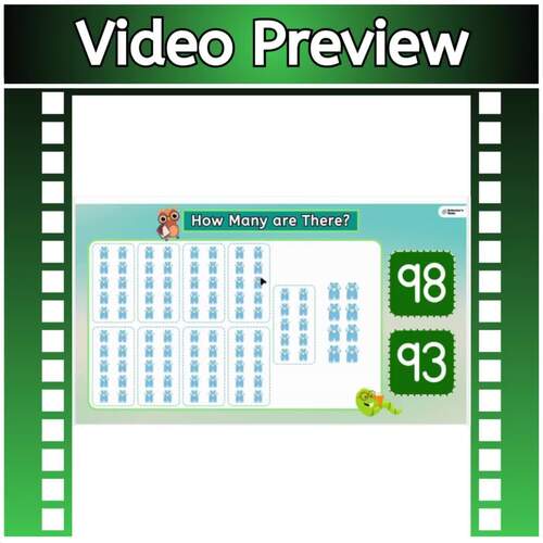 Count and Pick: How Many are There? (Numbers 91-100) Digital Resources