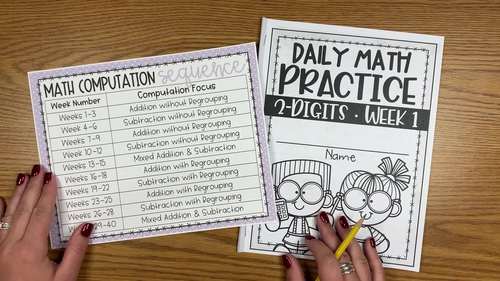 Math Intervention for Special Education {2-Digit Addition & Subtraction}