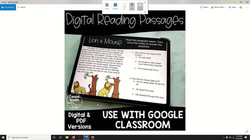Fables, Fairytales, Folktales, and Myths Digital Reading Passages Fairy ...