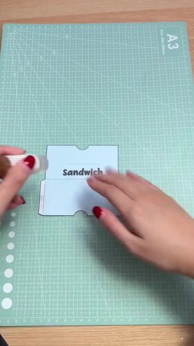 Make a Sandwich Activity | Cut and Paste Craft | Vocabulary & Sequencing