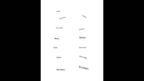 Spanish Formal Command Verb Conjugation Practice: Hear and Circle