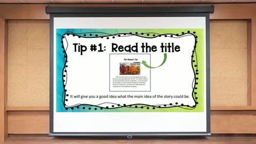 Top Reading Test Taking Tips - Powerpoint Edition by Online with ...