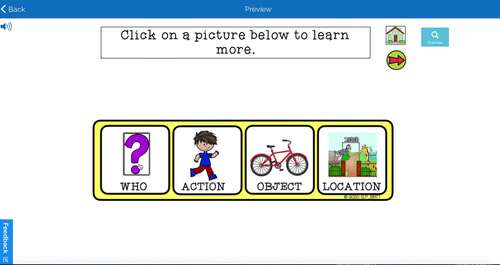 ACTION VERB CARDS, DIGITAL BOOM CARDS,EXPANDING UTTERANCES by SLP Britt