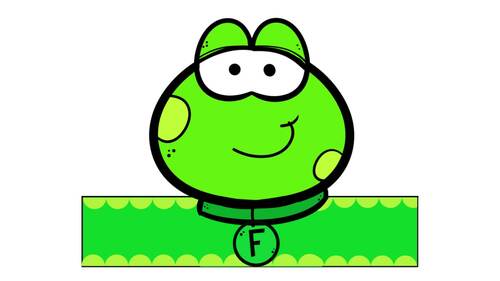 PRESCHOOL PIANO CROWNS Craft -Musical Alphabet and Finger Number Characters