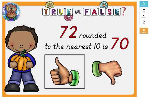 Rounding Numbers Boom Cards | Rounding 2 digit Numbers to the Nearest ...
