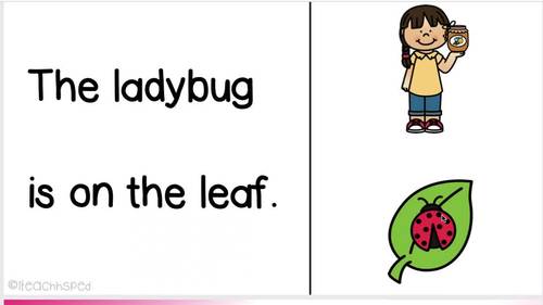 Springtime Sentence Comprehension (Level 2) by iteachhsped | TPT