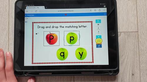 Alphabet Boom Cards | Letter Matching Uppercase and Lowercase | TPT