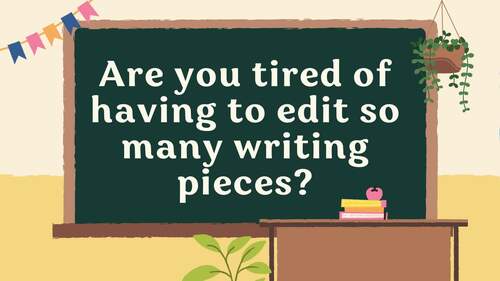 Editing Narrative Writing PowerPoint Lesson for 3rd 4th & 5th Grade ...