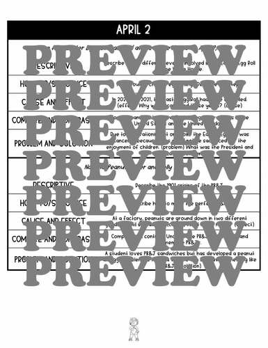 Informative Writing Step-by-Step (300 April Writing Prompts) | TPT