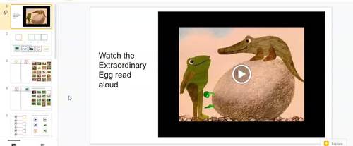 An Extraordinary Egg Unit for Special Education PRINT AND DIGITAL