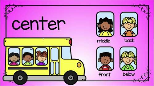 Giggly Games The People on the Bus Synonyms Google Slides Digital Resources
