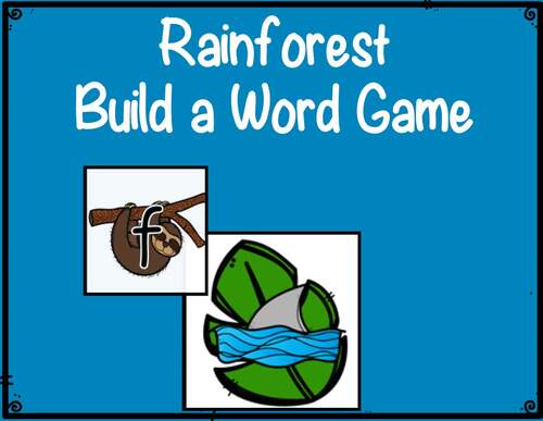 First Grade Rainforest Themed Literacy & Math Centers & Activities