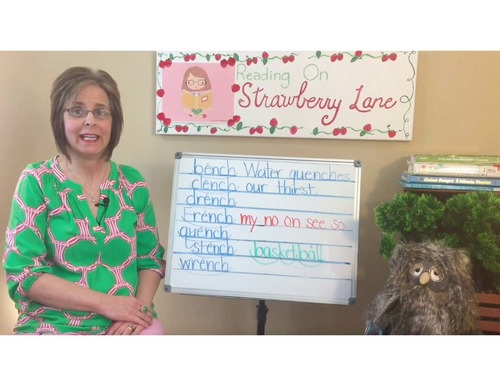 VIDEO: Reading: Set 1. Lesson 22. Word Family Pattern -ench | TpT