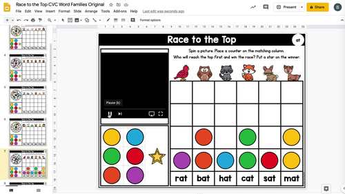 CVC Race to the Top Digital Games ( Google Slides™ ) (Virtual Game)