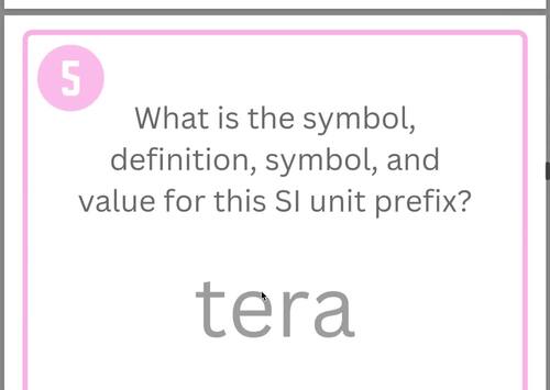 SI Unit Measurement Task Cards | 16 Printable Math & Science Cards