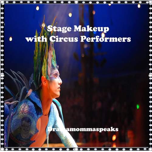 Theater Drama Lesson Stage Makeup Design With Circus Performers Cirque ...