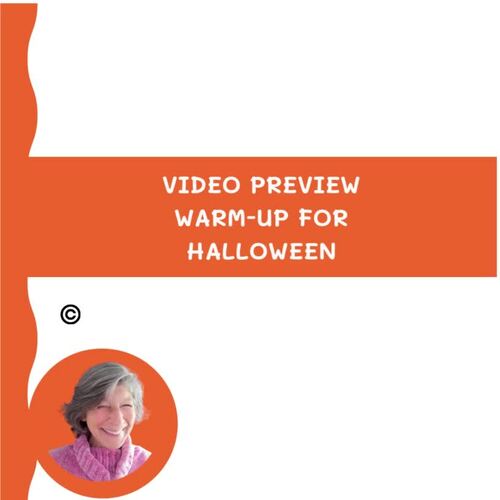 Warm-Up Halloween (Pre-School/Lower Primary) by Scaffolding Magic