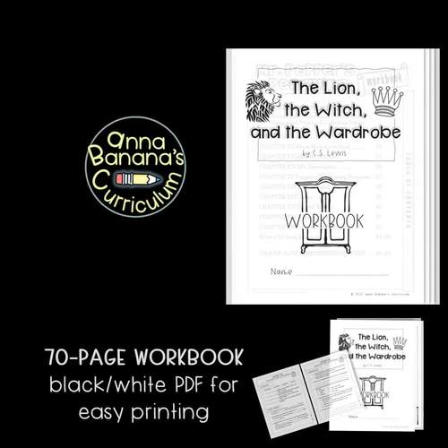 THE LION, THE WITCH, AND THE WARDROBE WORKBOOK: Digital and Print Novel ...