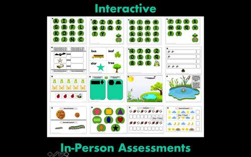 Pre-K GROWING BASELINE ASSESSMENT BUNDLE by The Excellent Educator