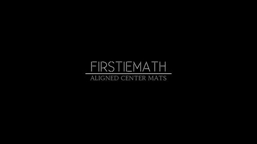 FirstieMath®: First Grade Math Aligned Center Mats | TPT