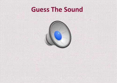 Guess The Sound. ELA. ELL. ESL. EFL. Sounds. Senses. Animals. | TpT