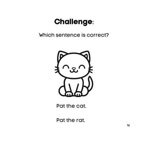 Orton Gillingham Level 1 Decodable Readers: 6 Engaging Phonics Stories