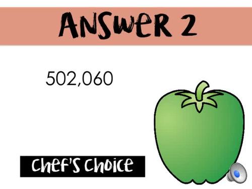 4th Grade Math End of Year Game - Hot Stew Review - Spiral Review Test Prep