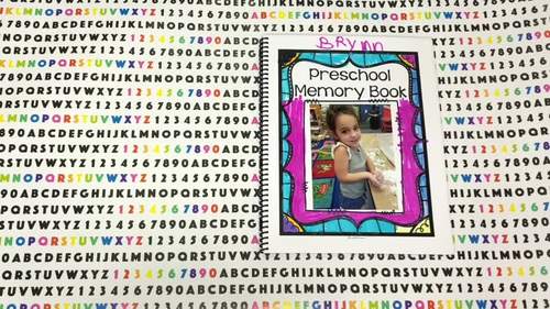 Preschool Memory Book (PreK End of Year Memory Book) by TheHappyTeacher