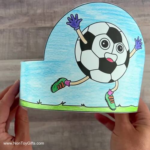 Soccer Headband - Sports Paper Hat - FIFA World Cup Craft - Coloring Crown