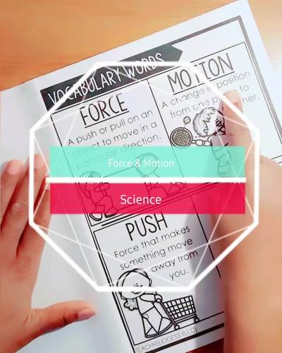 LITTLE SCIENTIST|FORCE & MOTION by Teach4SuccessLLC | TPT