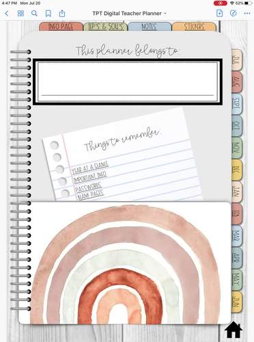 Teacher Digital Planner (GOODNOTES) *UPDATED 2025-2026* by Teacher of ...