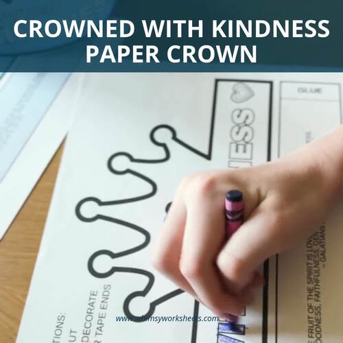 Fruit of the Spirit Coloring Paper Crowns | Christian Homeschool Craft ...