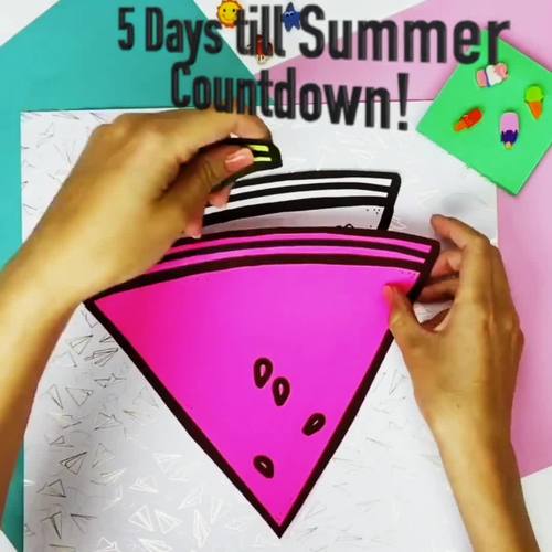 Summer Bucket List Craft, Template, Bulletin Board Writing, End of Year