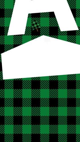 PLAIDmas Christmas Bulletin Board Bunting/Pennant | TPT