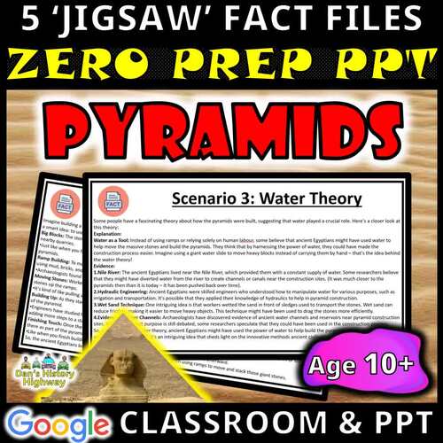 The Pyramids - Ancient Egypt Inquiry Lesson - Grades 5-8 | TPT