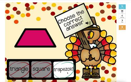 Thanksgiving! 2D and 3D Shapes Boom Cards™ Digital Task Cards | TPT