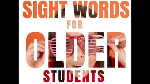 Reading Intervention Activities Older Students 100 SIGHT WORDS 201-300 ...