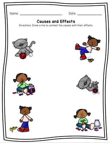 Cause and Effect (Special Education) by Teaching's Fun | TPT