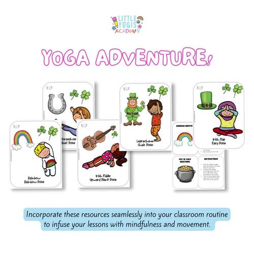 St. Patrick's Day Yoga and Mindfulness Lesson by Little Yogis Academy
