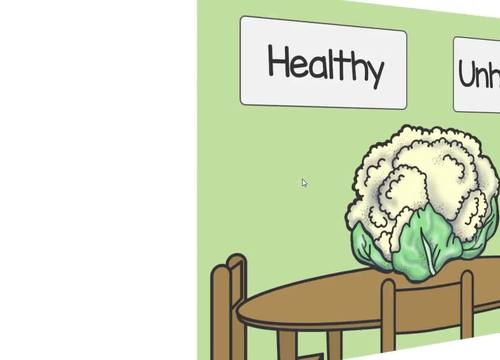 Boom cards - Healthy and Unhealthy Eating by Miss Rainbow Education