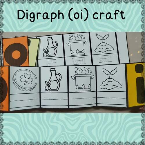 Digraph (oi) Craft | Phonics Activity for Kindergarten & 1st Grade