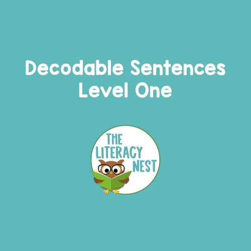 Decodable Sentences for Orton-Gillingham Lesson Plans Level 1 | TPT