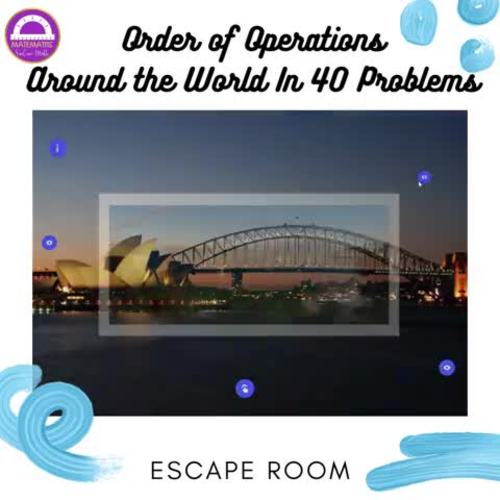 Order of Operations Activity | Digital Resource Escape Room by Matemaths