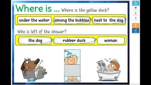 POSITION WORDS Math and Language Digital Tasks BUNDLE by Aussie Waves