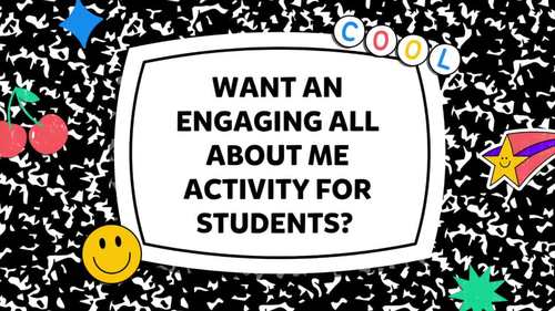 Digital All About Me Flipbook by Otts Tots | TPT