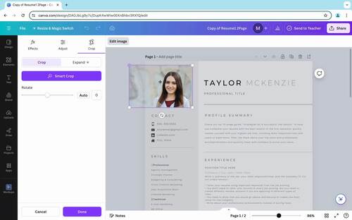EDITABLE Teacher/Educator Resume, Editable Cv Template for Teacher ...